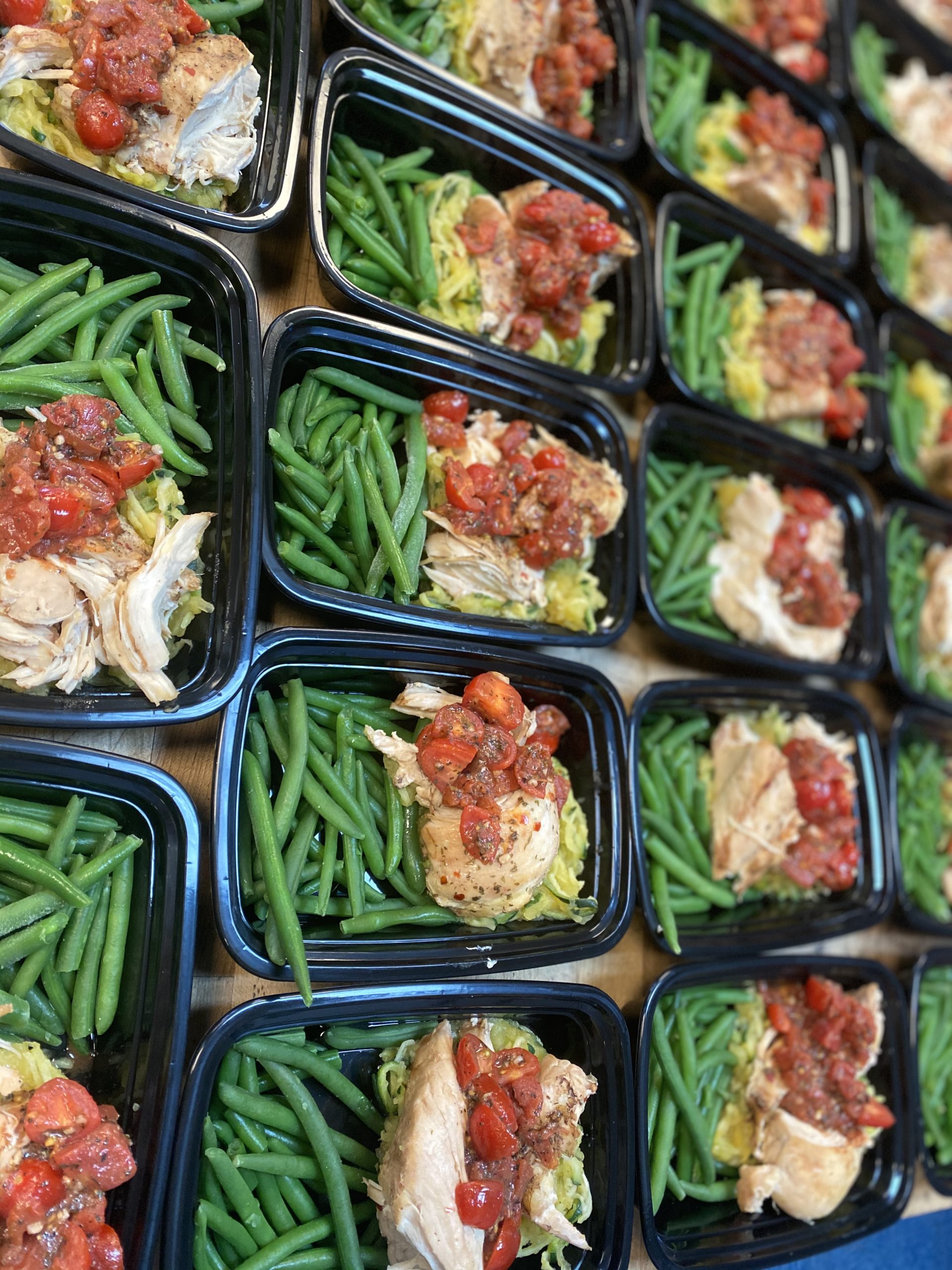 Power Chicken Parmesan - Prepping with Peppers